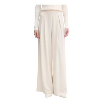 Gaud&igrave; Pantalon large - Femme - Pantalons - Beige - Taille: 42 FR