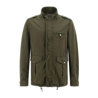 Herno Field Jacket Verde Militar - - Jackets - Herren - Gr&uuml;n - 2XL