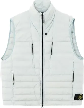 Stone Island Gesteppte Weste - Blau