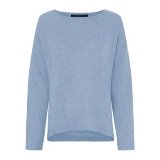 BTF-CPH Rundhals-Strickware - - Knitwear - Damen - Blau - 2XL