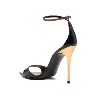 Giuseppe Zanotti Pointed Toe Calf Leather Heels - Black