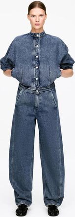 Arket Jeans Mit Barrel Legs -Blau