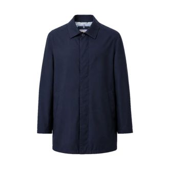 People of Shibuya Homme, Manteaux, Bleu, Taille: M Gabardina Trench