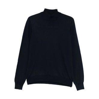 Tagliatore Rollkragenpullover - - Knitwear - Herren - Blau - 2XL