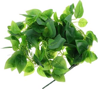 Healifty H&auml;ngende K&uuml;nstliche Weinrebe aus Seide Biegsame Gr&uuml;ne Rattan Dekoration f&uuml;r Balkon Garten Wetterfeste Wandpflanze f&uuml;r Hochzeits und Wohnraumgestaltung