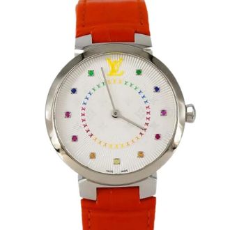 Louis Vuitton Montre Pre-owned en Acier Inoxydable - Femme - Pre-owned - Multicolore - Taille: ONE Size