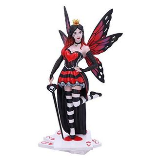 Nemesis Now Wonderland Fairies Dekofigur Queen of Hearts, 26 cm, Rot