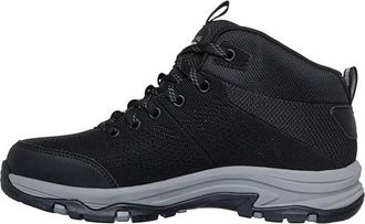 Skechers Chaussures de randonn&eacute;e Trego Trail Destination pour Femme, Bordure en Textile synth&eacute;tique Noir Anthracite, 38.5 EU