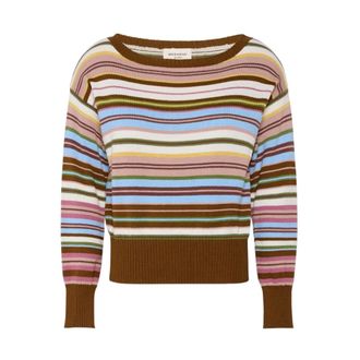 Max Mara Pull &agrave; encolure bateau - Femme - Pulls - Multicolore - Taille: 42 FR