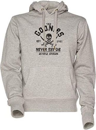 Vendax Vendax Goonies Unisexe Homme Femme Sweat À Capuche Sweat-Shirt Gris Mens Womens Hoodie Sweatshirt Grey