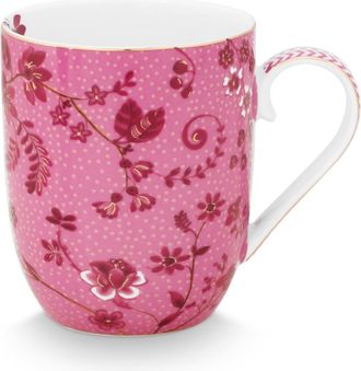 Pip Studio Jolie Flowers Pink Becher Small 145ml
