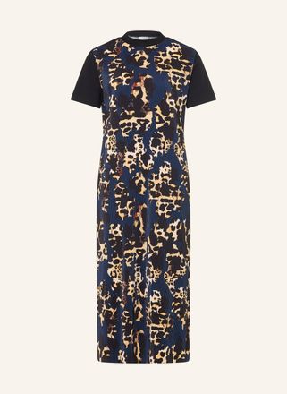 Sportalm Plisseekleid Im Materialmix blau