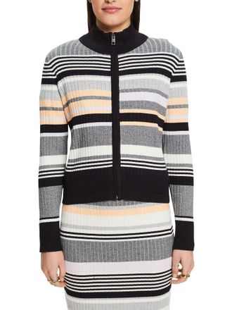 Esprit Damen 024ee1i304 Strickjacke, 002/Black, XXS