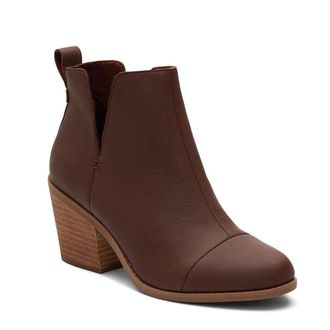 Toms Damen Modern Stiefelette, Chestnut Leather, 36 EU