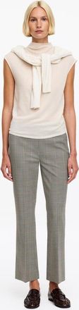 Arket Cropped-Hose Aus Wollmischung -Beige
