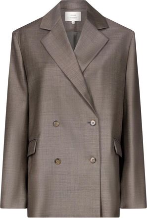 Loulou Studio Femme, Vestes, Brun, Taille: 40 FR Donau Tailored Jacket