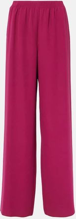 Valentino Weite Hose aus Cady Couture