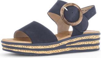 Gabor Plateau-Sandalette - - Shoes - Damen - Blau - 40 1/2 EU
