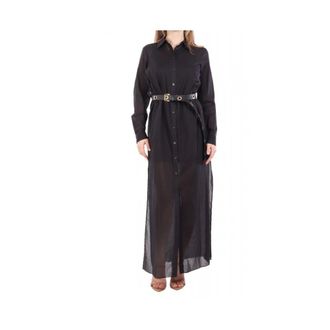 Michael Kors Maxi Hemdkleid - - Dresses - Damen - Schwarzk - S