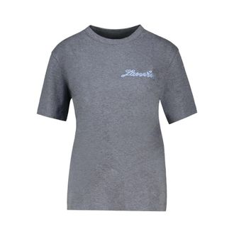 Lanvin Petit Logo T-Shirt - - Tops - Damen - Grau - L