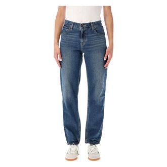 Levi's Femme, Jeans, Bleu, Taille: W27 Jean Coupe Droite Jambe Fusel&eacute;e