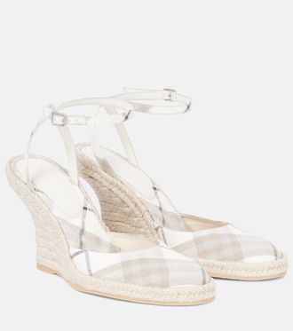 Burberry Espadrilles compensées LP Mews 90