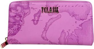 Alviero Martini 1A Classe Femme, Accessoires, Violet, Taille: ONE Size Portefeuille Zipp&eacute; Soft Color