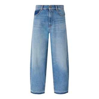 Pinko Pinko, Femme, Jeans, Bleu, Taille: W29 Estelle Egg Jeans droits