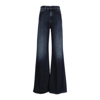 Dondup Femme, Jeans, Bleu, Taille: W30 Amber Wide Jeans