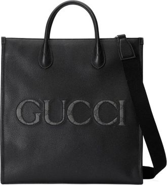 Gucci Shopper & Totes - Black Calf Leather Handbag - Gr. unisize - in Schwarz - f&uuml;r Damen