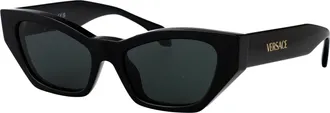 Versace Womens Sunglasses Black Acetate