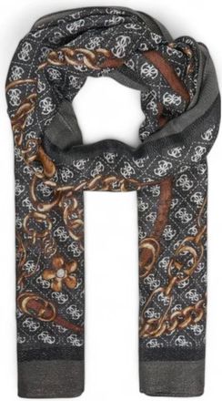 Guess Femme, Accessoires, Multicolore, Taille: ONE Size 4G Logo Belt-Chain Scarf