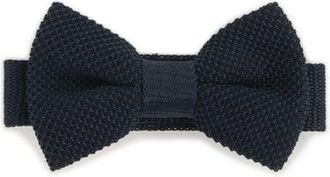 Au Printemps Paris Noeud papillon en maille de coton