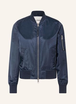 IQ Studio Iq Studio Satinblouson blau