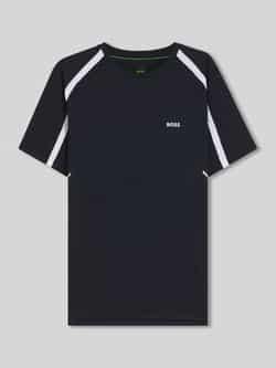 HUGO BOSS Slim Fit Sport T-Shirt mit Logo-Schriftzug