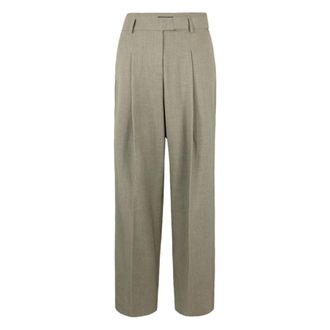 Liu Jo Femme, Pantalons, Vert, Taille: 40 FR Pantalon palazzo