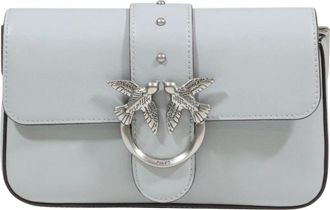 Pinko Pinko, Femme, Sacs, Blanc, Taille: ONE Size Love One Mini Slouchy FL