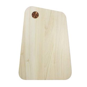 TAK Design Zweig Design Schneidebrett, Holz, Brass