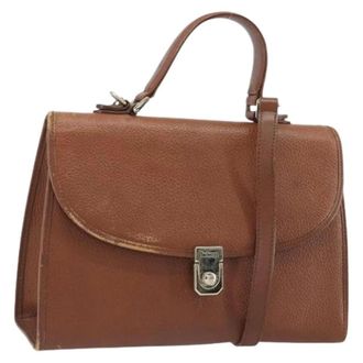 Burberry Sac &agrave; main vintage doccasion - Femme - Pre-owned - Brun - Taille: ONE Size