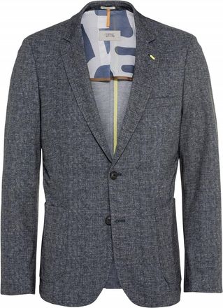 Camel Active Camel Active Herren 4448655R81 Blazer, Grey/Blue, 60