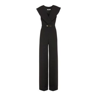 Simona Corsellini Damen, Jumpsuits & Playsuits, Schwarzk, XSGr&ouml;&szlig;e