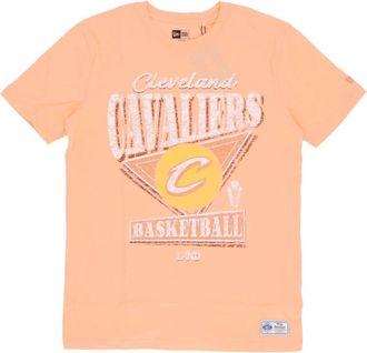 New Era CE Tee Clecav Original Team Colors - - Tops - Herren - Orange - L