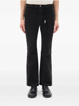 Ann Demeulemeester Homme, Jeans, Noir, Taille: W32 Jonas 5 Pocket Bootcut Jeans
