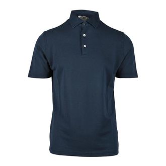 FILIPPO DE LAURENTIIS Homme, Tops, Bleu, Taille: XL Polo en coton
