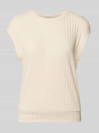 OPUS T-Shirt aus Viskose-Mix mit Strukturmuster Modell Sapino