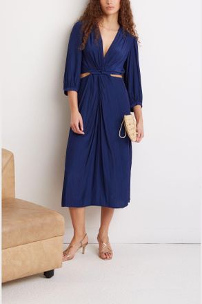 Gerard Darel Robe fluide avec d&eacute;coupe - JESSY - Encre