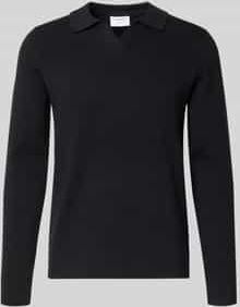 Lindbergh Relaxed Fit Strickpullover in Ripp-Optik