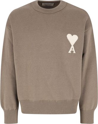 Ami Cotton Sweater Ami De Caur