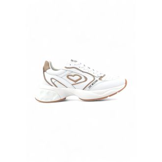 Love Moschino Crystal60 Sneaker - - Shoes - Damen - Wei&szlig; - 38 EU
