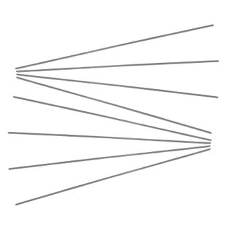 BESTONZON 8 St&uuml;ck Wolframdraht 2mm X 20cm Hitzebest&auml;ndig und Verschlei&szlig;fest Brennofenzubeh&ouml;r f&uuml;r Keramik und Schmuckherstellung Tragf&auml;higkeit 25-30g Brenndraht 